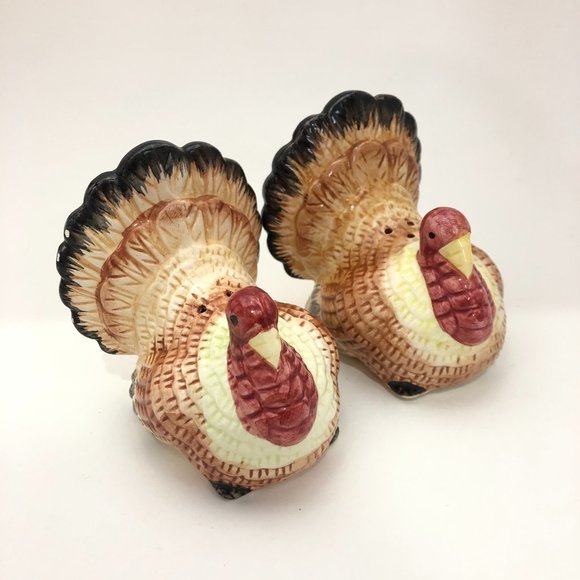 Kitchen | Vintage Turkey Salt And Pepper Shakers | Poshmark